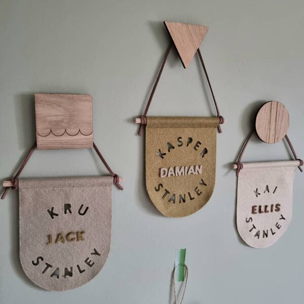 Customisable Phrase Wall Flag - Etsy