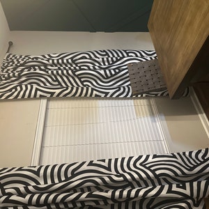 Afrocentric Living Room Drapes, African Ethnic Window Covering ...