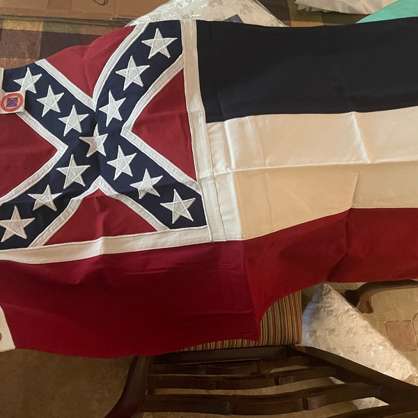 St. Georges Cross Cotton Flag Embroidered Sewn 3x5ft With Brass and ...
