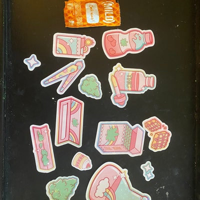 Rainbow Magic 420 Sticker Pack Kawaii Marijuana Stickers, Cute Weed ...