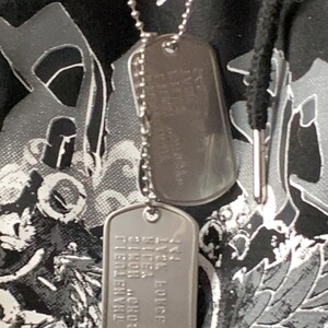 Simon 'ghost' Riley US Military Dog Tag Set - Etsy
