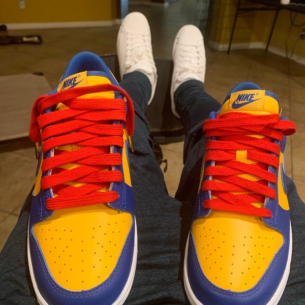 Grey Cement Laces With Red Plastic Tips - Etsy