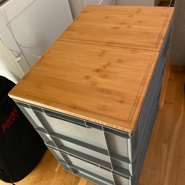 DeckelG für Eurobox 40 x 30 x 1,8 cm, Deckel, Schneide, Servierbrett ...