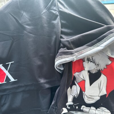 Anime Hunter Character Inspired Graphic Gym Compression Shorts - Etsy