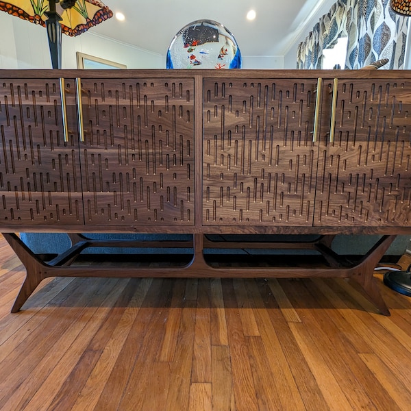 The Rigo: Queen Bed Frame Handcrafted From Solid Hardwood - Etsy