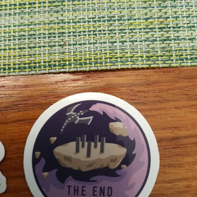 Minecraft World National Parks Matte Vinyl Stickers Nether, the End ...