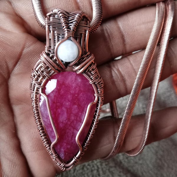 Copper Wire Wrapped Cuff Men Bracelet Wire Wrap Bangle Unisex Bracelet ...