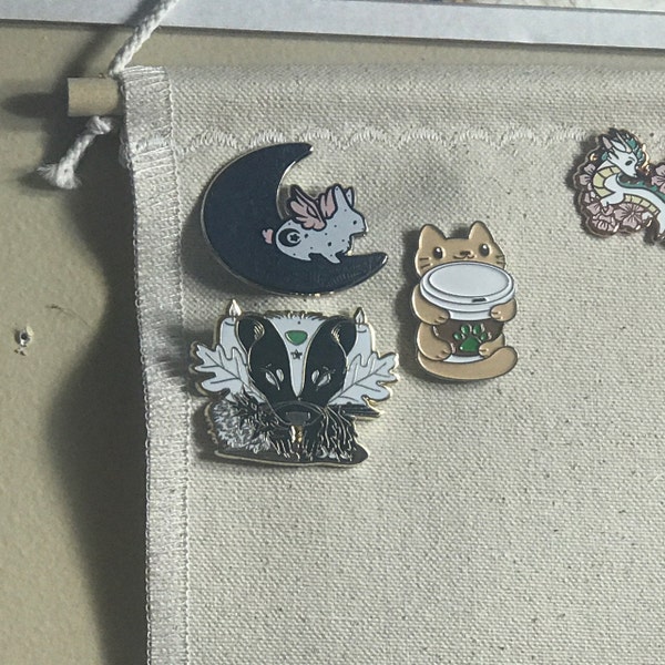 Large Blank Canvas Banner, Enamel Pin Banner, Pin Banner, Pin Pennant ...