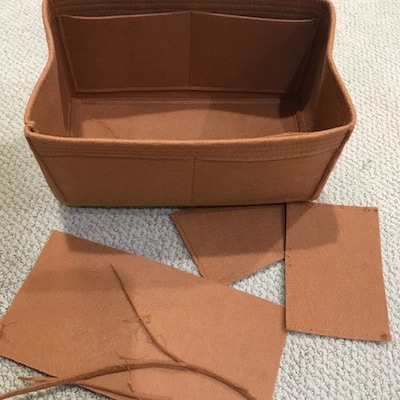 Handbag Insert for Side Trunk MM Bag Customizable Felt Organizer Purse ...