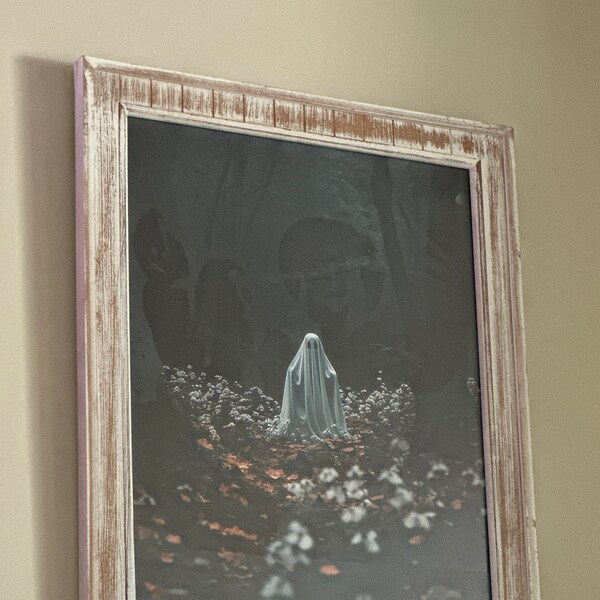 Ghost in the Forest, Vintage Poster, Art Poster Print, Dark Academia ...
