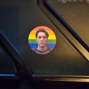 Jerma Pride Badge Jerma985 Twitch Streamer LGBTQIA Button Pin - Etsy