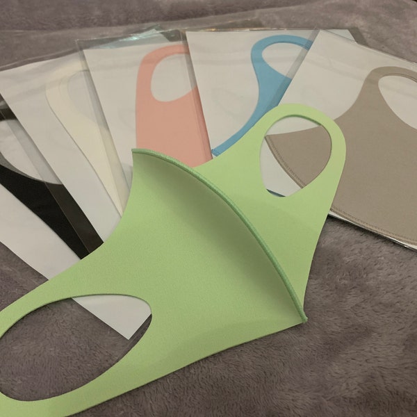 3D HI-TECH MASK Filter Neo Microfiber Neoprene Washable Reusable Quick ...