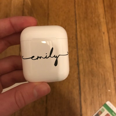 Airpods Sticker Airpods Decal Name for Airpods Custom Airpods Vinyl ...