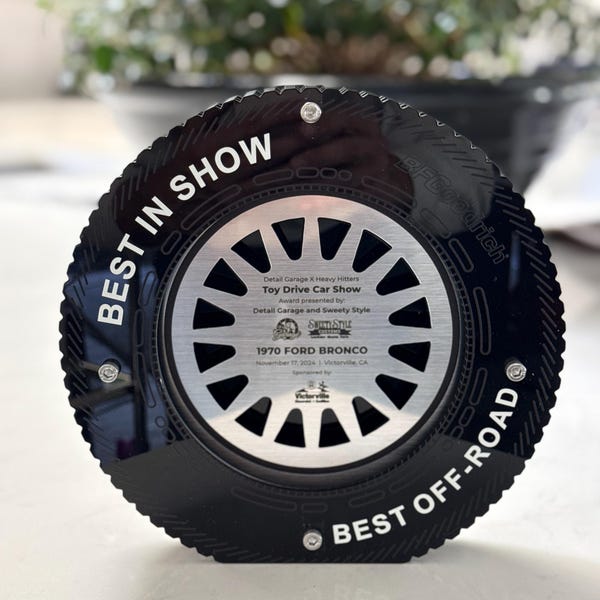 Custom Motorsport Trophy, Custom Recognition Award, Motor Racing Award ...