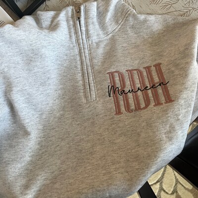 Nurse Custom Quarter Zip Sweatshirt-jerzees Nublend Quarter Zip-custom ...