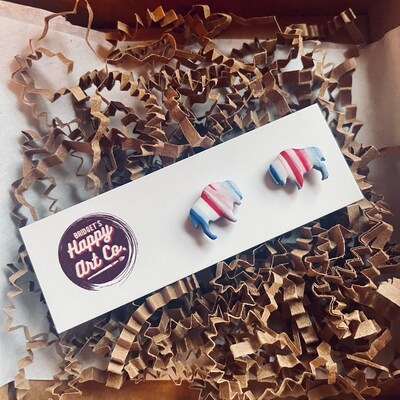 Paint Palette Studs, Art Easel Stud Pack - Etsy