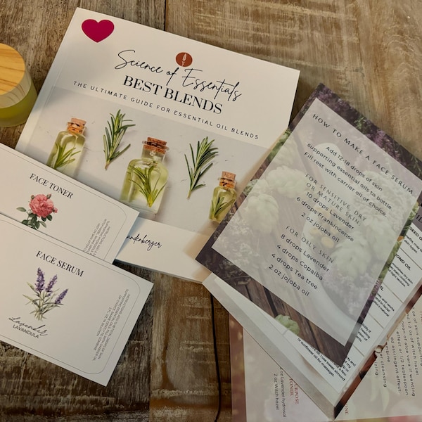Science of Essentials Best Blends Book - Etsy