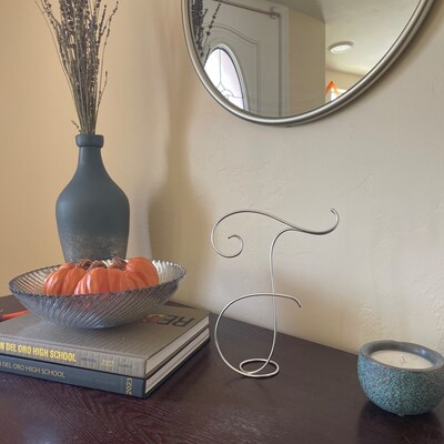 Custom Wire Letters A-Z Initial, Sweetheart Table Handmade Wedding Gift ...