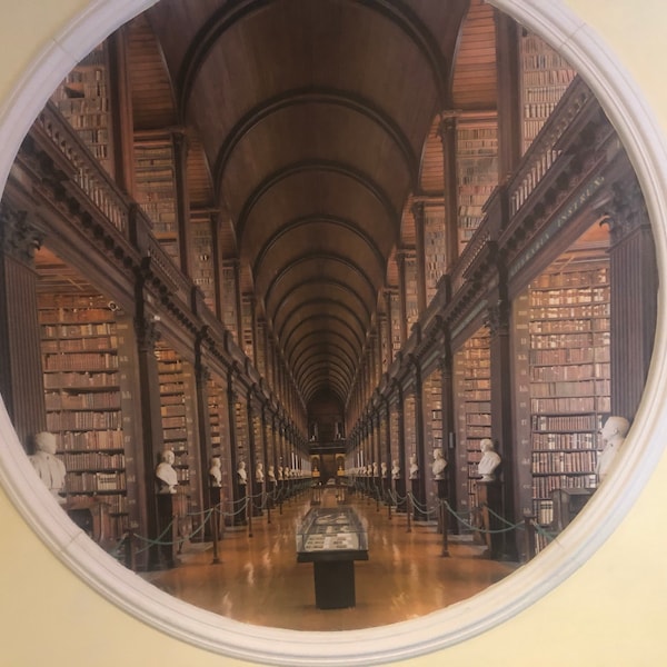 Library Wall Decor Removable Wallpaper Books Library Wallpaper for ...