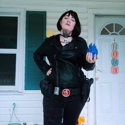 Floating Fireball Prop, Wearable Costume Flame, LARP Fire Elemental ...