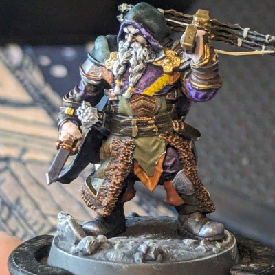 Yellow Cultist D&D Villain 3D Printed Resin Miniature by Astland 3D ...