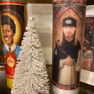 Custom Celebrity/personal Prayer Candle - Etsy