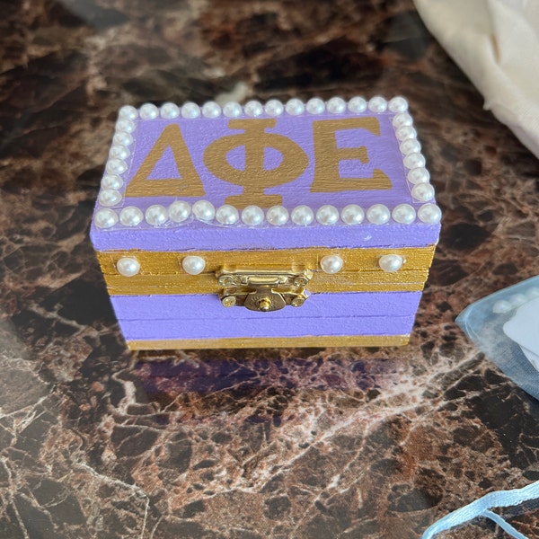 Custom Handmade Sorority Pin Boxes - Etsy