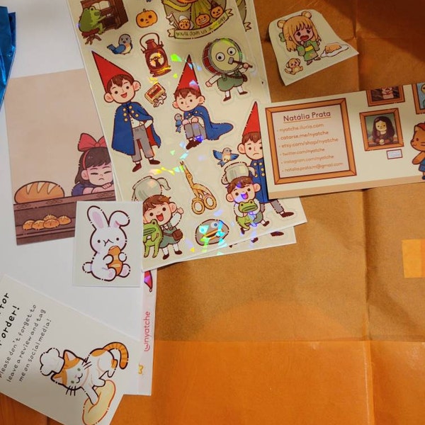 Childhood Friends Holographic Sticker Sheet - Etsy