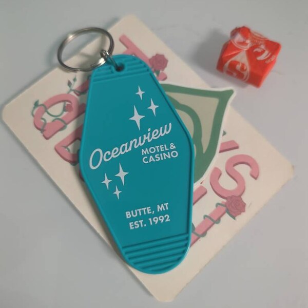 Control Oceanview Motel & Casino Keychain Motel Key - Etsy
