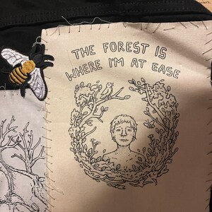 Wood Witch Backpatch | Etsy