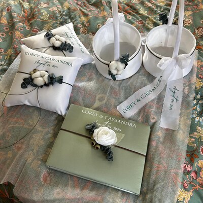 Card Box Wedding Dusty Blue Wedding, Personalized, Wedding Box Dusty ...