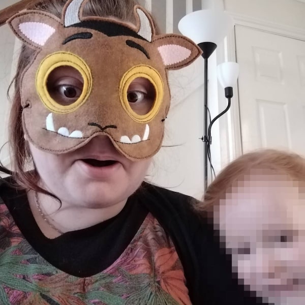 Handmade Simpson Character Felt Face Masks - Etsy