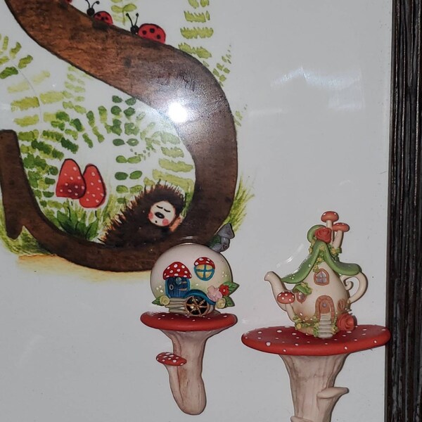 12th Scale Fairy House Teapot Ooak Handmade Collectable Miniature - Etsy