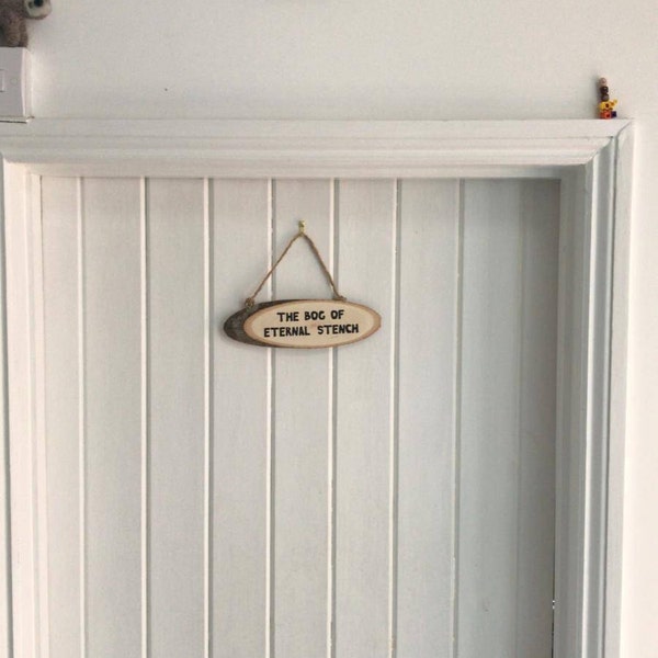 Bog of Eternal Stench Wooden Sign - Etsy