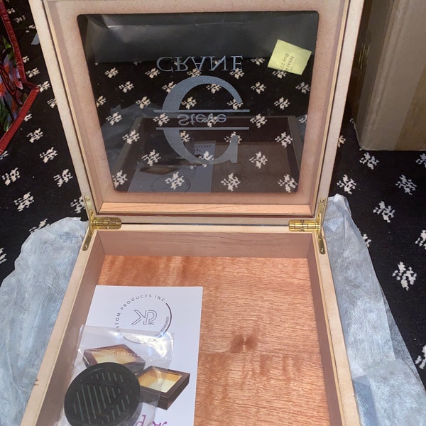Rosewood Cigar Boxes, Personalized Cigar Case, Custom Cigar Box ...