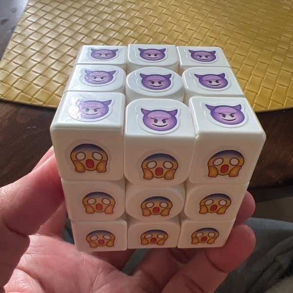 Solid Color Force Rubik's Cube - Etsy