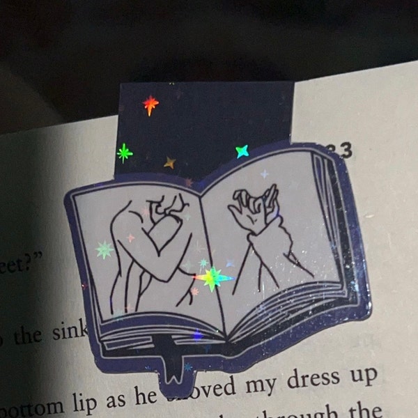 Holographic Magnetic Smut Spicy Reader Bookmark Matching Sticker ...