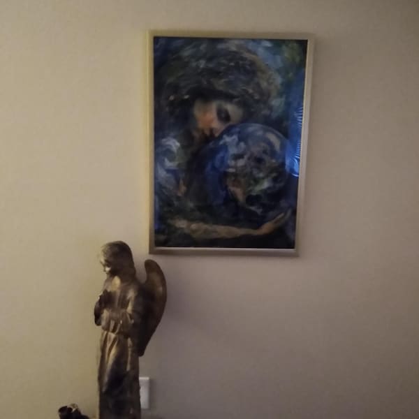 Hecate Portrait - Goddess of the Underworld in Moonlit Forest, Wild ...