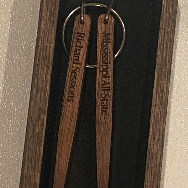 Personalized Drumstick Keychain Walnut / Personalized Drum Keychain ...