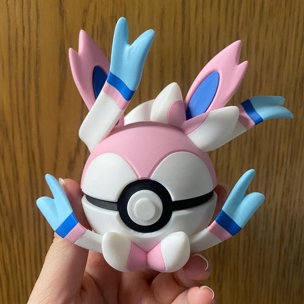 Pokemon Character Pokeball Collection GEN 1 | 3D Printed Display Set ...