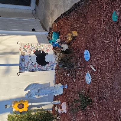 Labrador Garden Flag, Fall Lab Yard Sign, Farmhouse Pet Decor ...