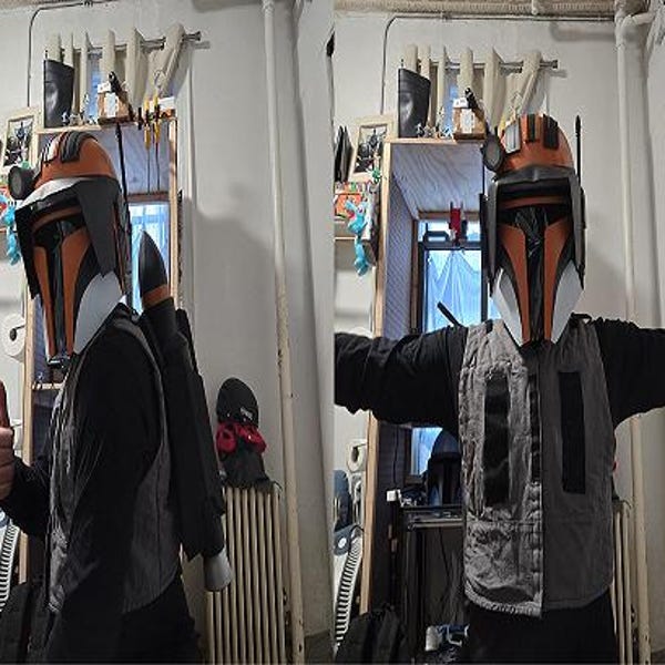 Ahsoka Sewing Pattern Poncho Starwars Cosplay Pattern DIGITAL One Size ...