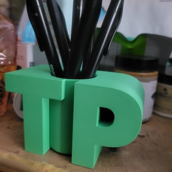 Custom Name Letter Tower - Wobbly Letters | Personalized Letter Stack ...