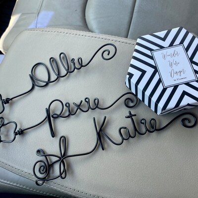 DREAM Wire Word Sign Wire Words Rustic Wire Word Sign - Etsy