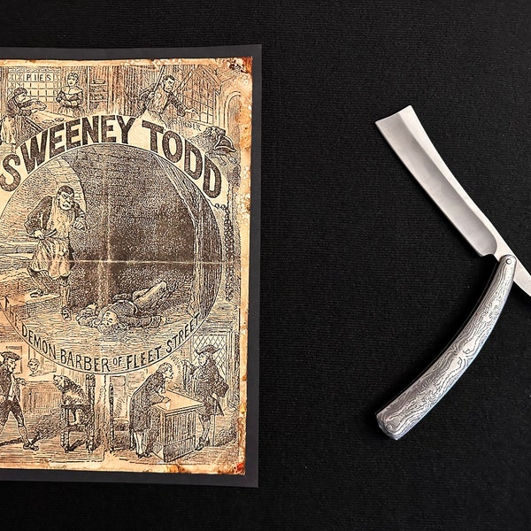 Penny Dreadful - Sweeney Todd Reproduction Cover - Art Print A4 Size ...