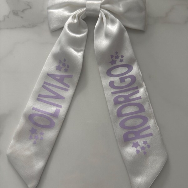 Olivia Rodrigo | Olivia Rodrigo Hair Bow | XL Hair Bow | Concert Hair ...