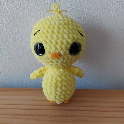 PATTERN: Plush Chirp the Chick Pattern Amigurumi Chunky Chick Pattern ...