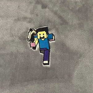 Steve Minecraft Embroidery Design digital File - Etsy