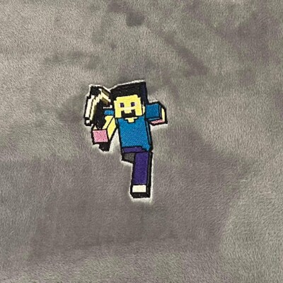 Steve Minecraft Embroidery Design digital File - Etsy