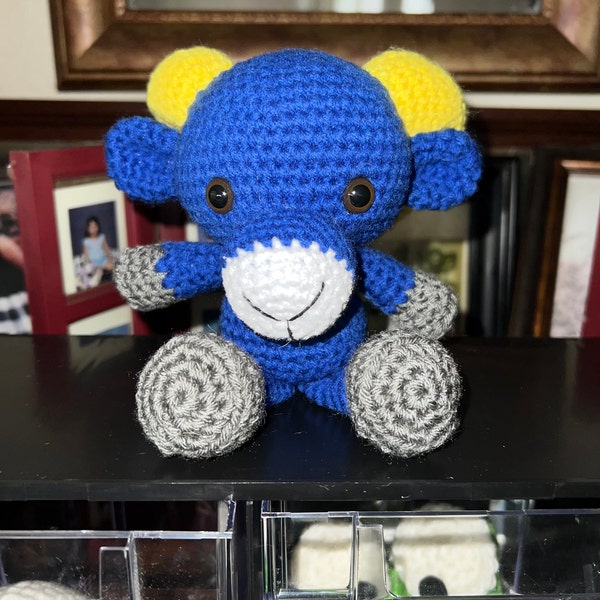 PATTERN: Reagan the Ram - Crochet Ram Pattern - Amigurumi Ram Pattern ...